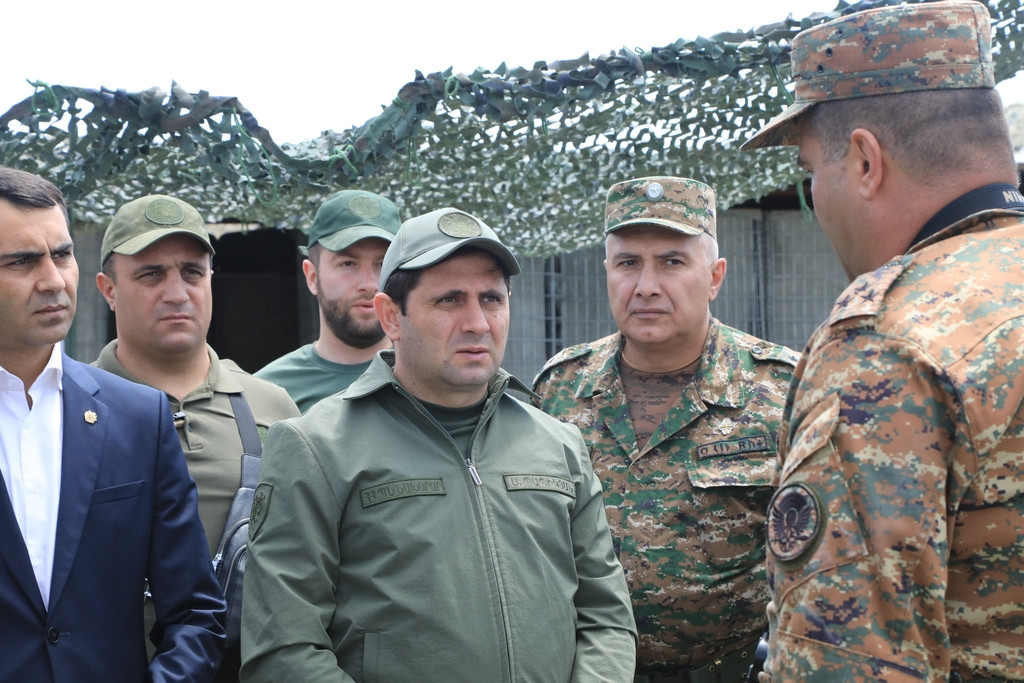 The Minister of Defence visited the eastern border zone of the republic