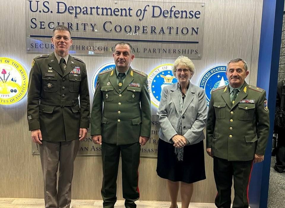 Lieutenant General Edward Asryan had meetings